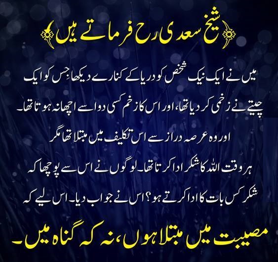 Sheikh Saadi Quotes Sheikh Saadi Quotes In Urdu Hikayat E Saadi